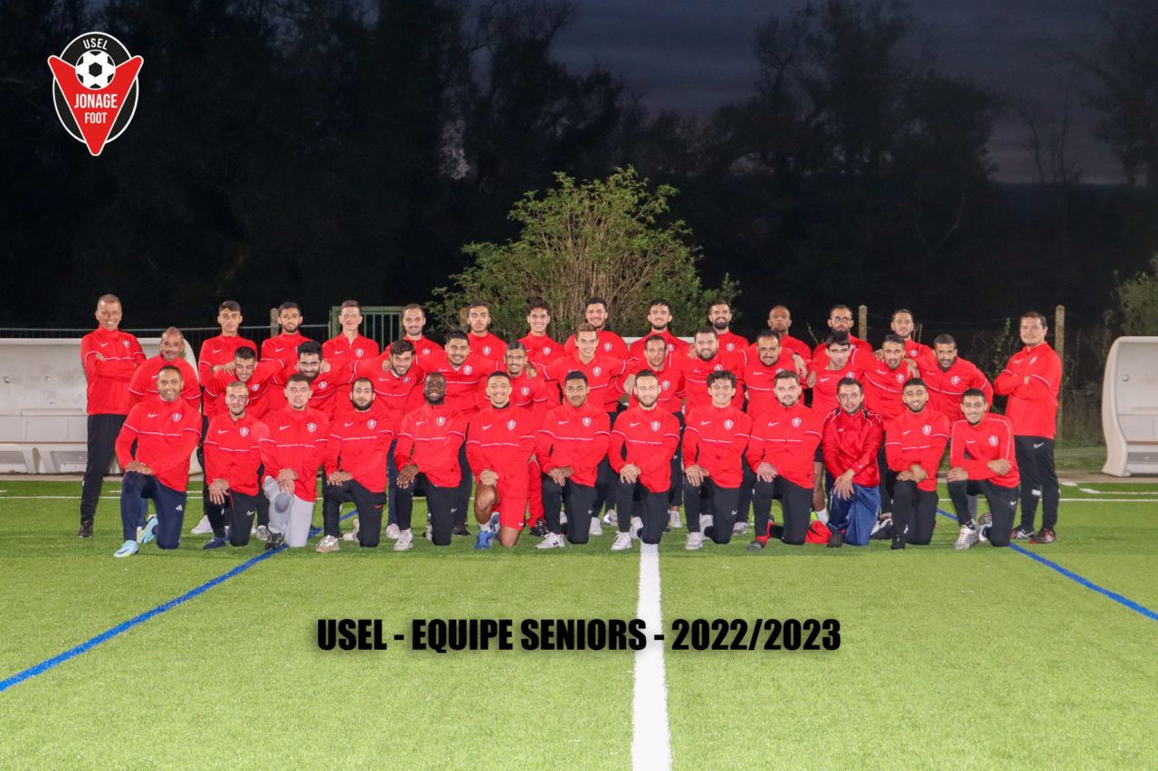 Séniors de l'USEL - Club de foot féminin et masculin de Jonage